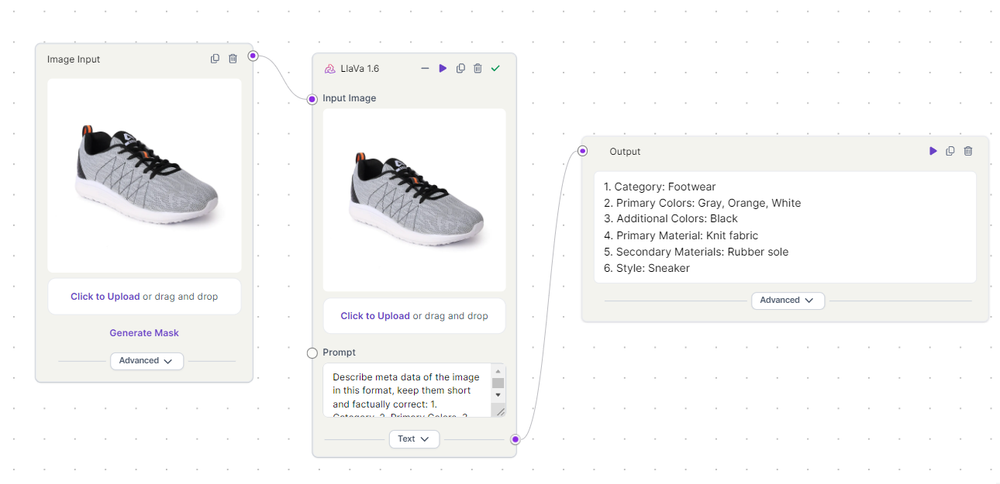Generating Text Descriptions and Captions From Images with LLaVa