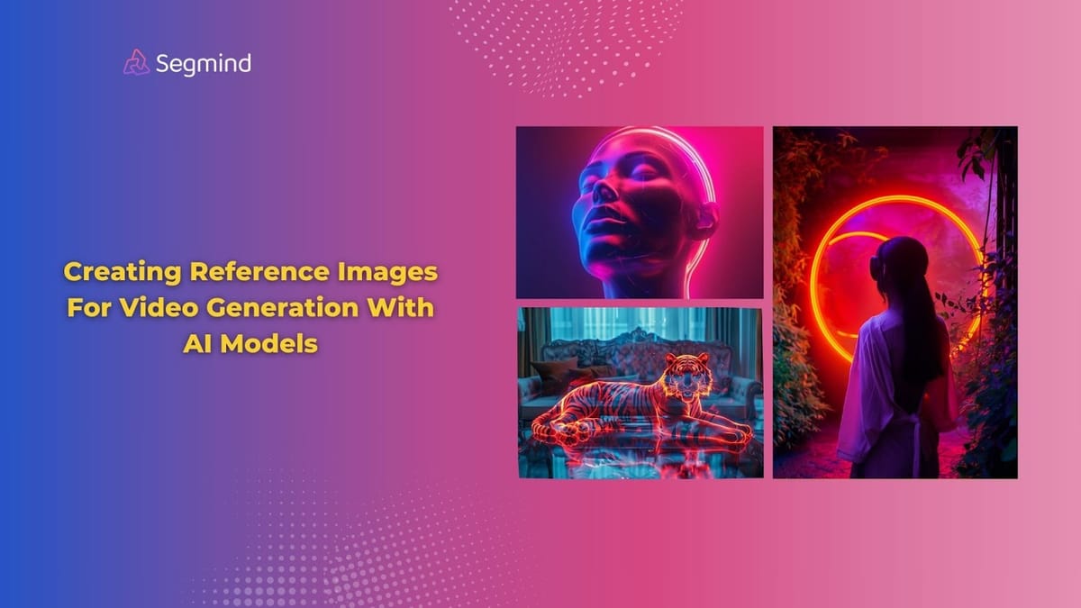 Creating Reference Images For Video Generation With AI Model