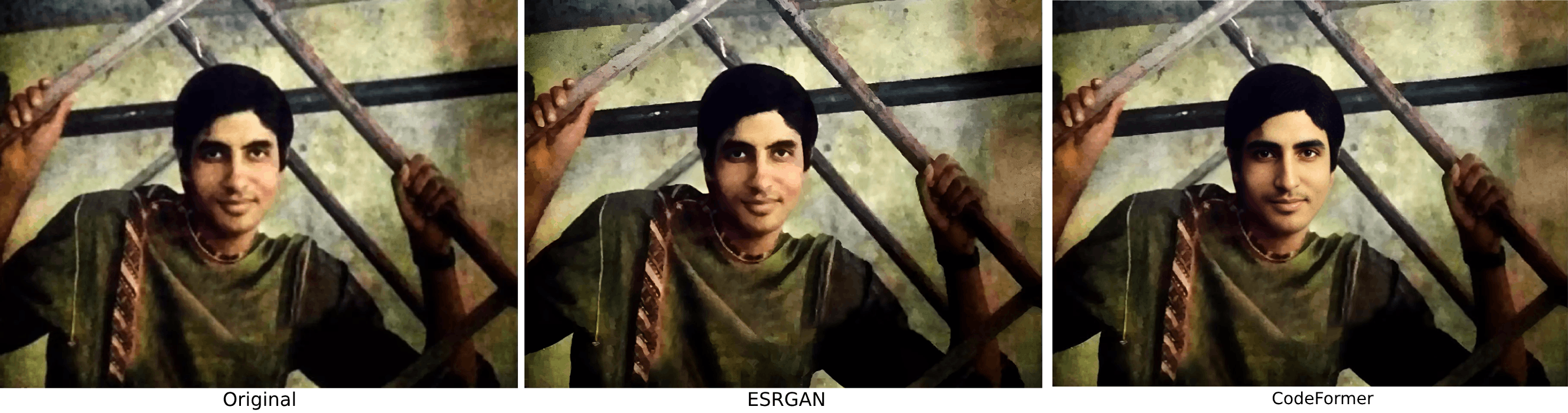 CodeFormer vs ESRGAN (GFPGAN): Enhance faces