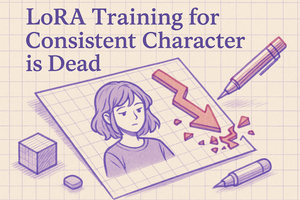 LoRA training for Consistent character is dead